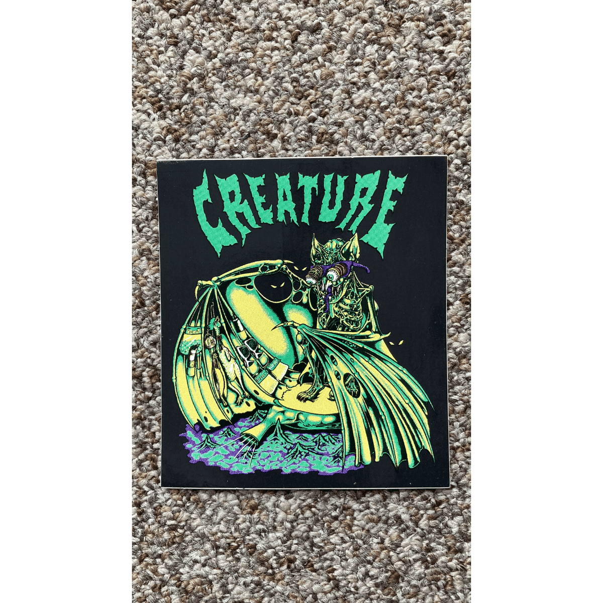 Creature Mutant Sticker– Topless Pizza