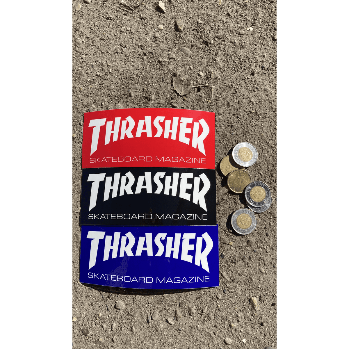 Thrasher Sticker – Topless Pizza