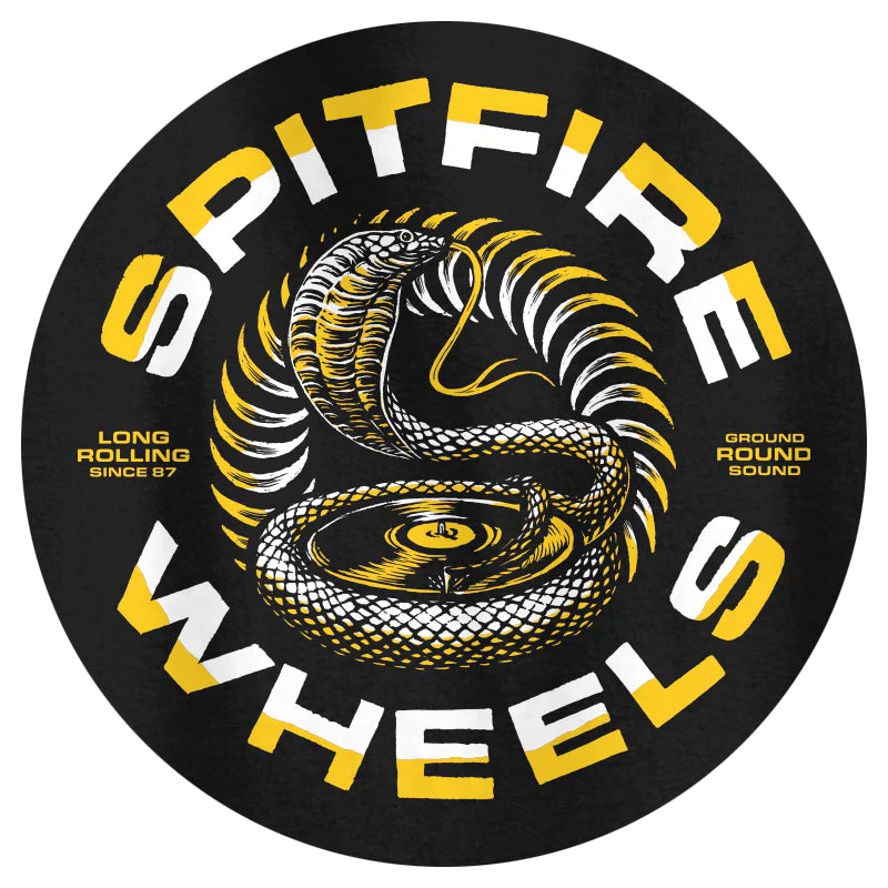 Spitfire Wheels Sticker – Topless Pizza